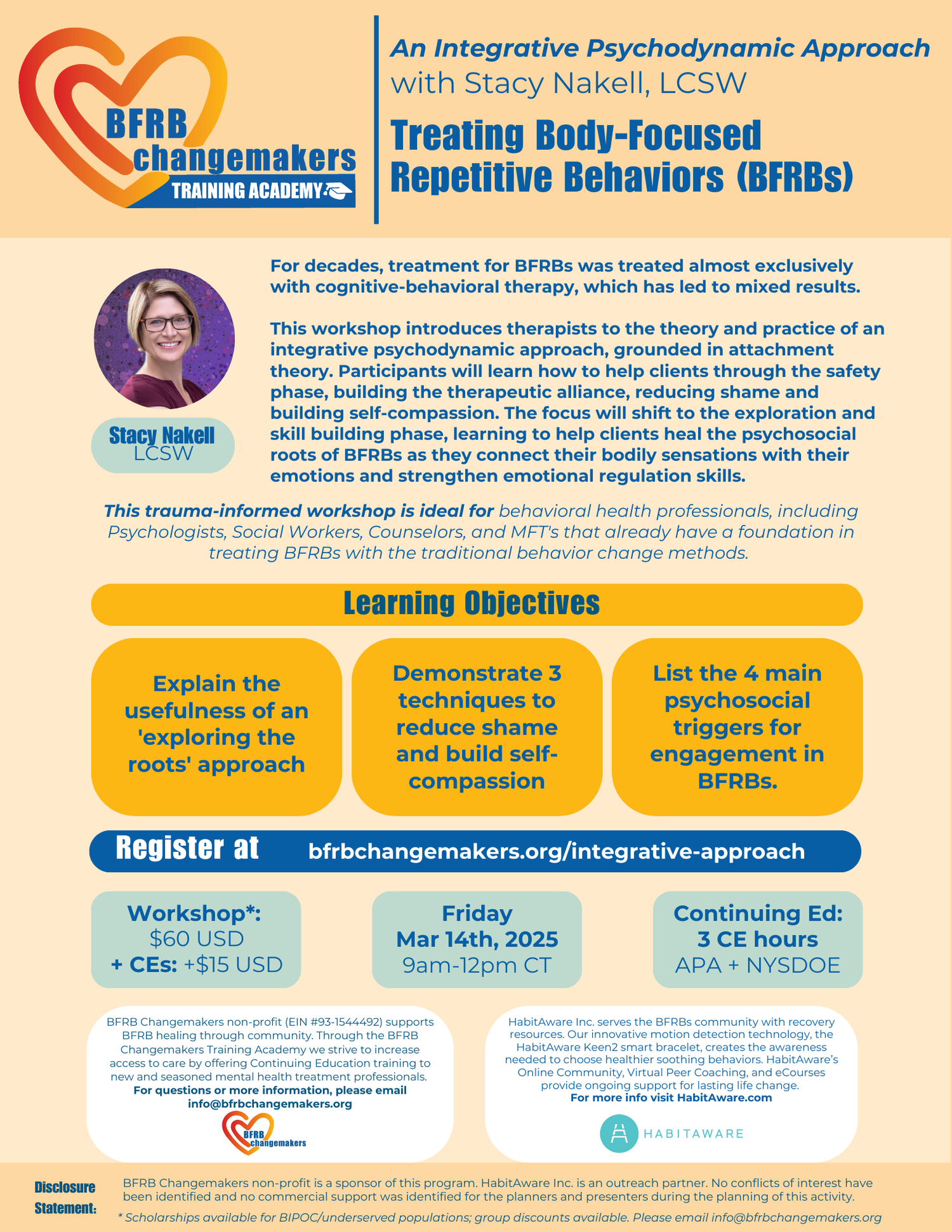 BFRB Changemakers Training Academy
